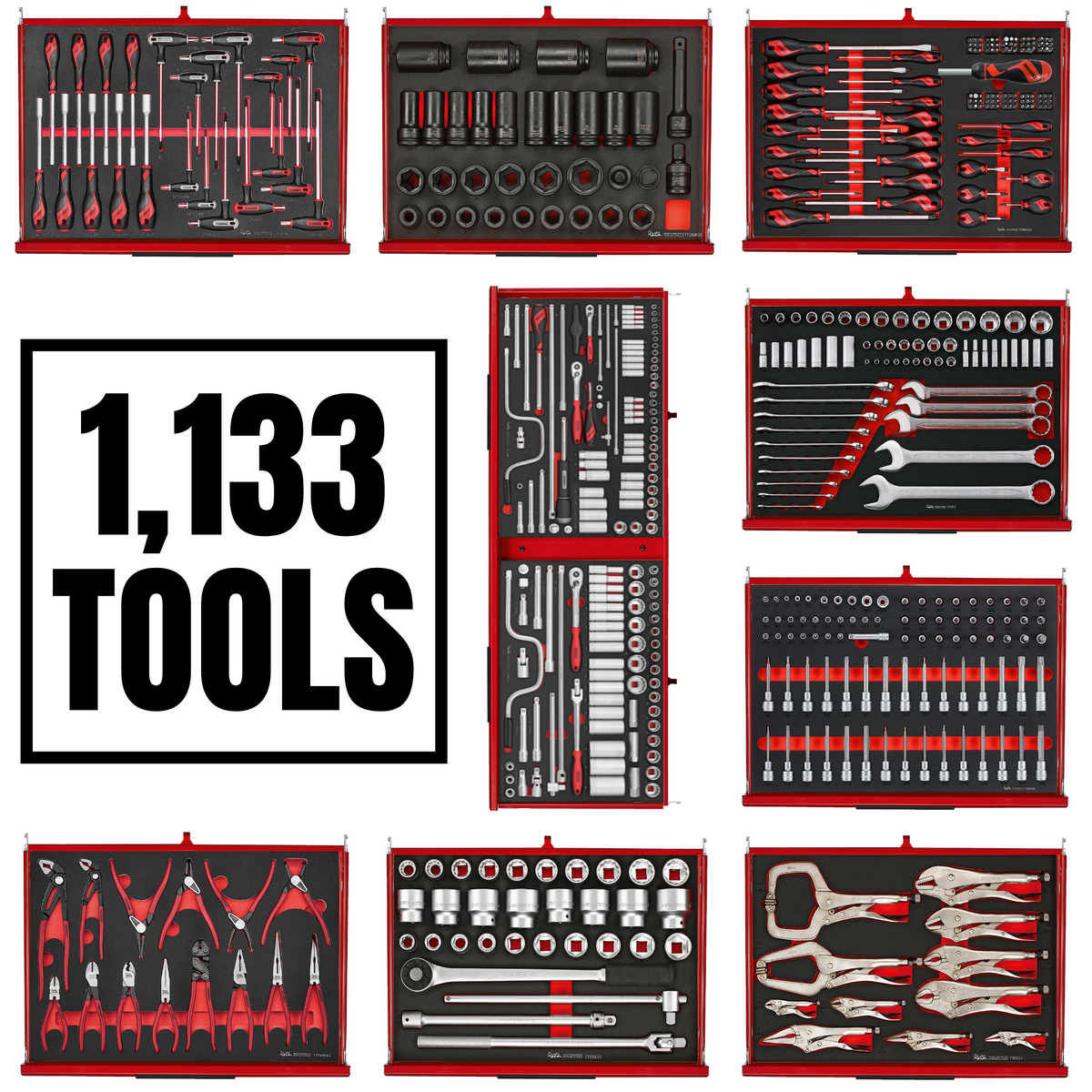 Ensemble d'outils Teng Tools Ultimate EVA Foam Monster Mega Master de ...