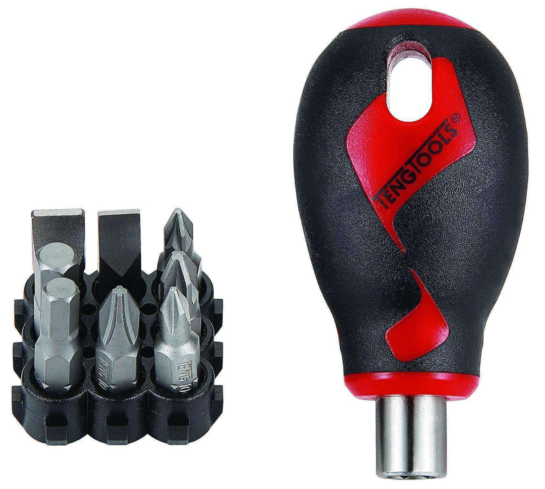 Teng Tools 9 Piece Bits Driver Set With Stubby Driver - MD908N – Teng ...