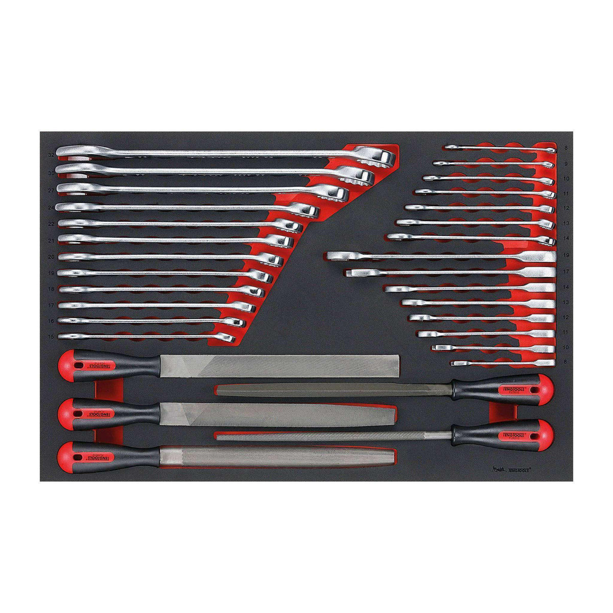Teng Tools 32 Piece EVA Wrench And File Set - TTEX32 – Teng Tools USA
