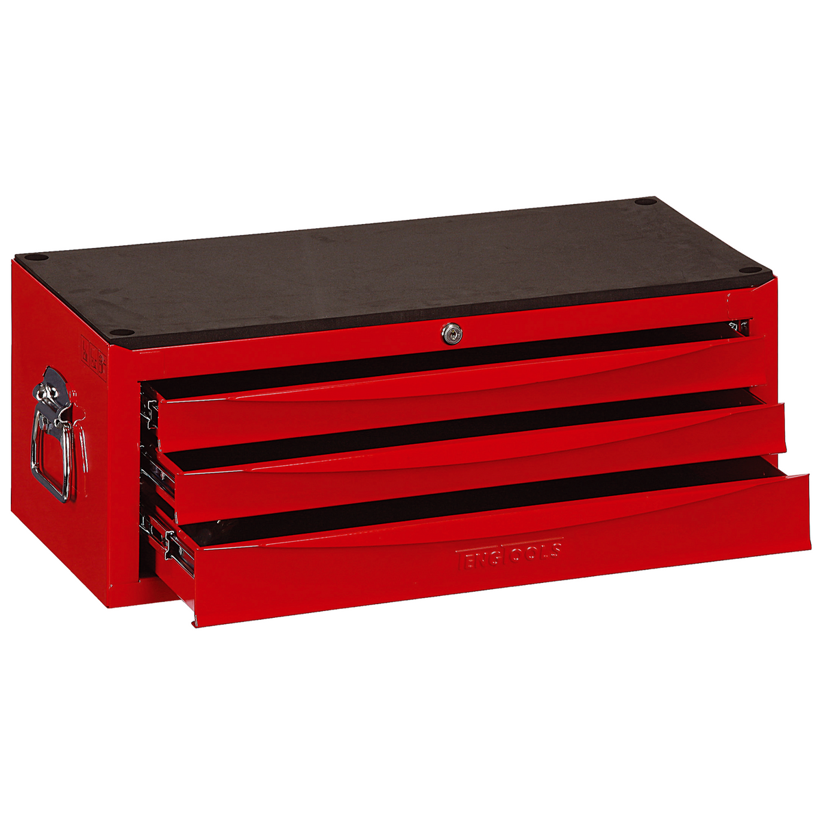 Teng Tools 3 Drawer Professional Portable Steel Lockable Red SV Middle ...